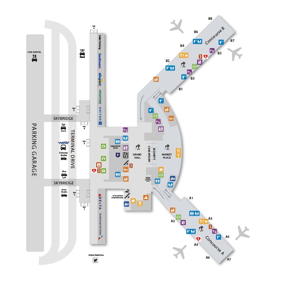 Terminal Map
