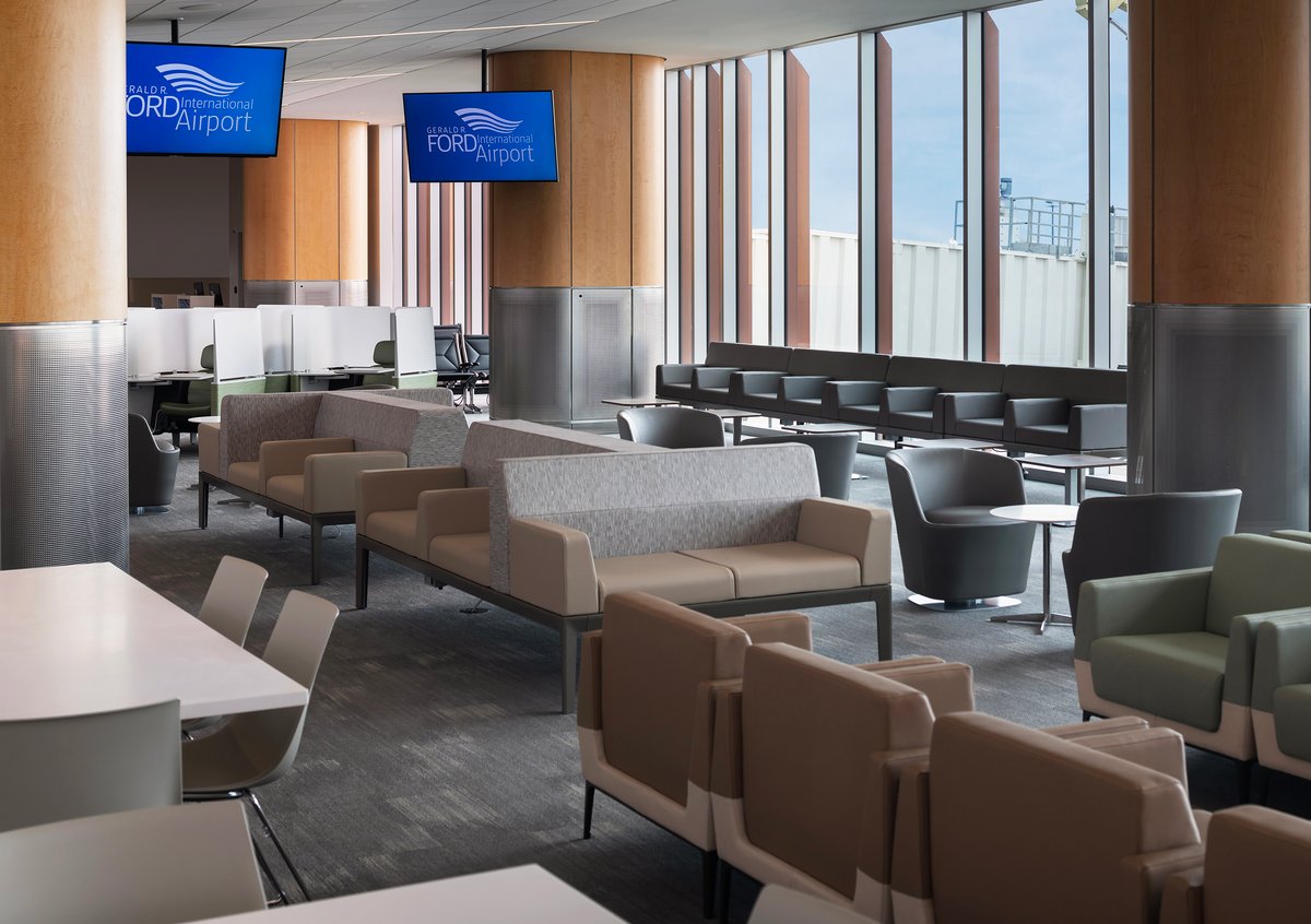 Ford International Airport Unveils Newly Expanded Concourse A